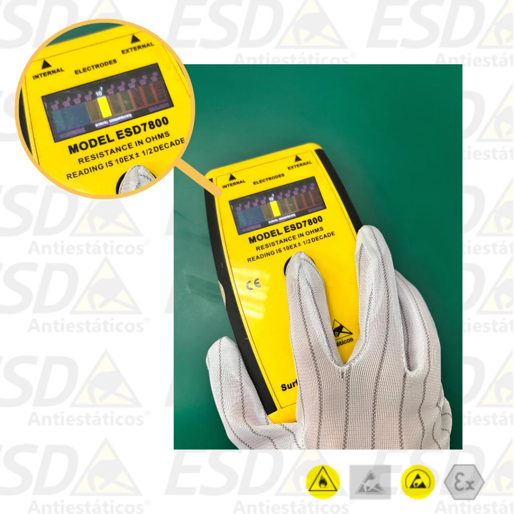 Manta ESD Antiestatica Dupla Camada Verde • ESD Antiestáticos
