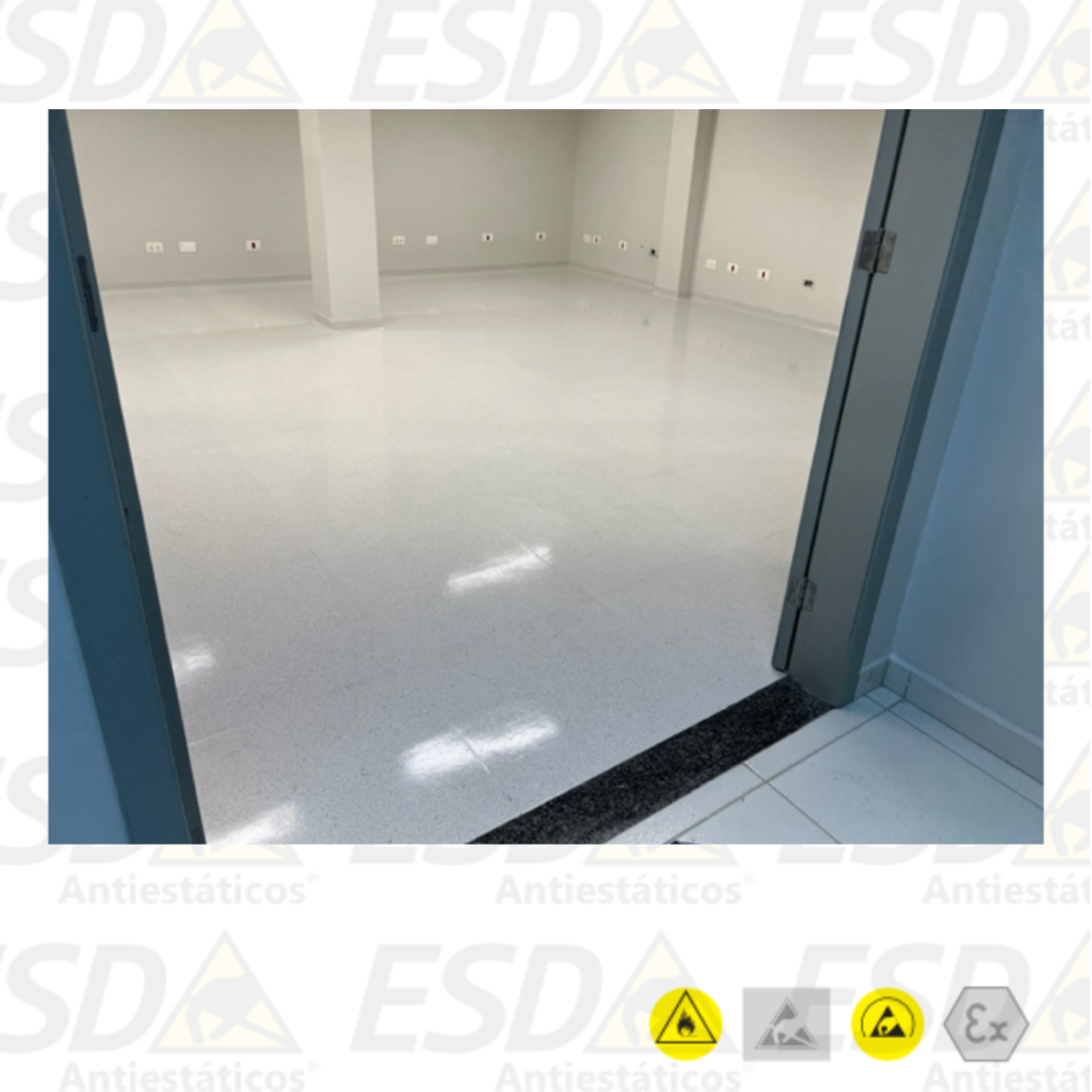 Piso Vinílico ESD • Venda e Instalação • ESD Antiestáticos