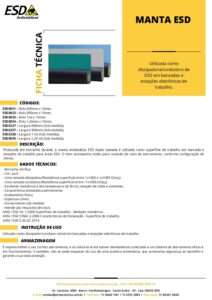 Ficha técnica MANTA ESD PDF • ESD Antiestáticos