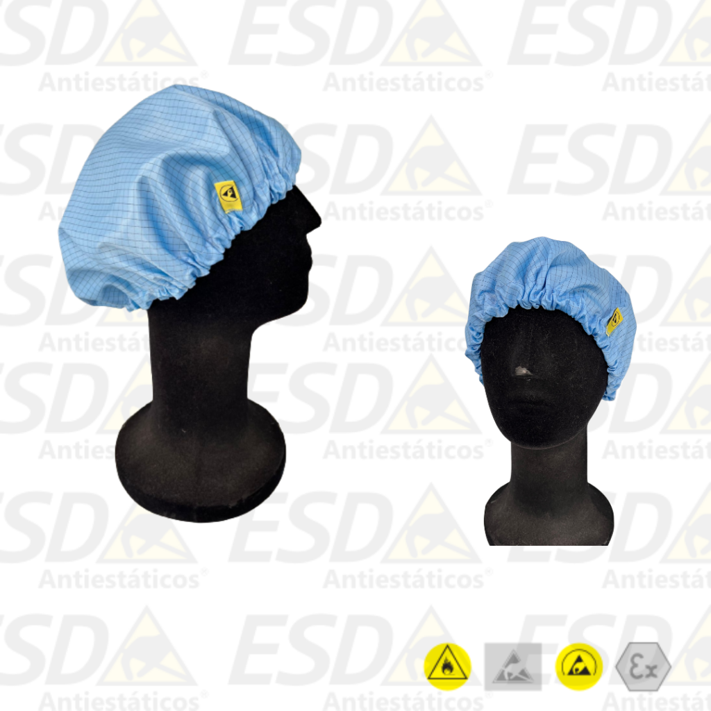 Gorro ESD Antiestático para banho • ESD Antiestáticos