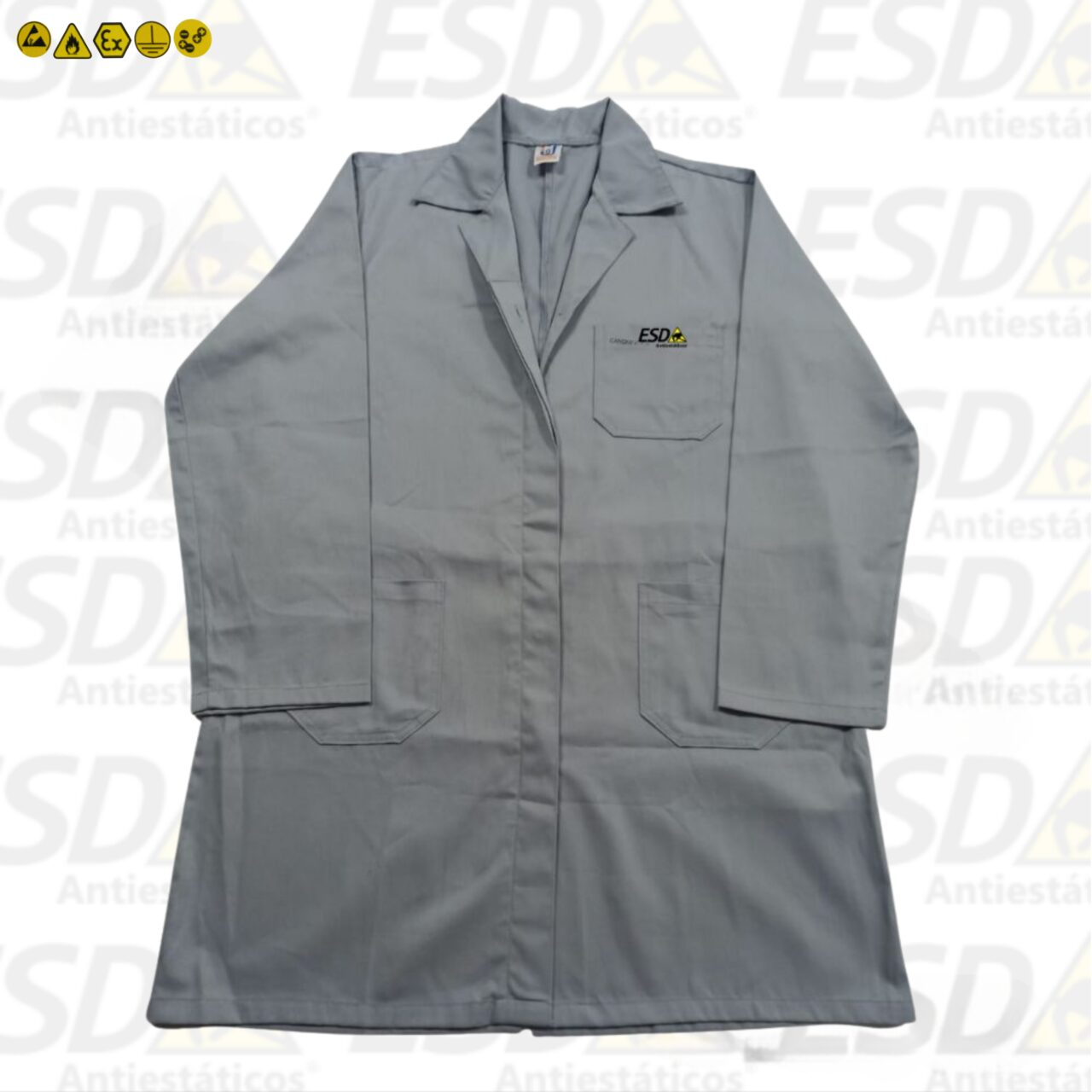 Jaleco Brim ESD • ESD Antiestáticos